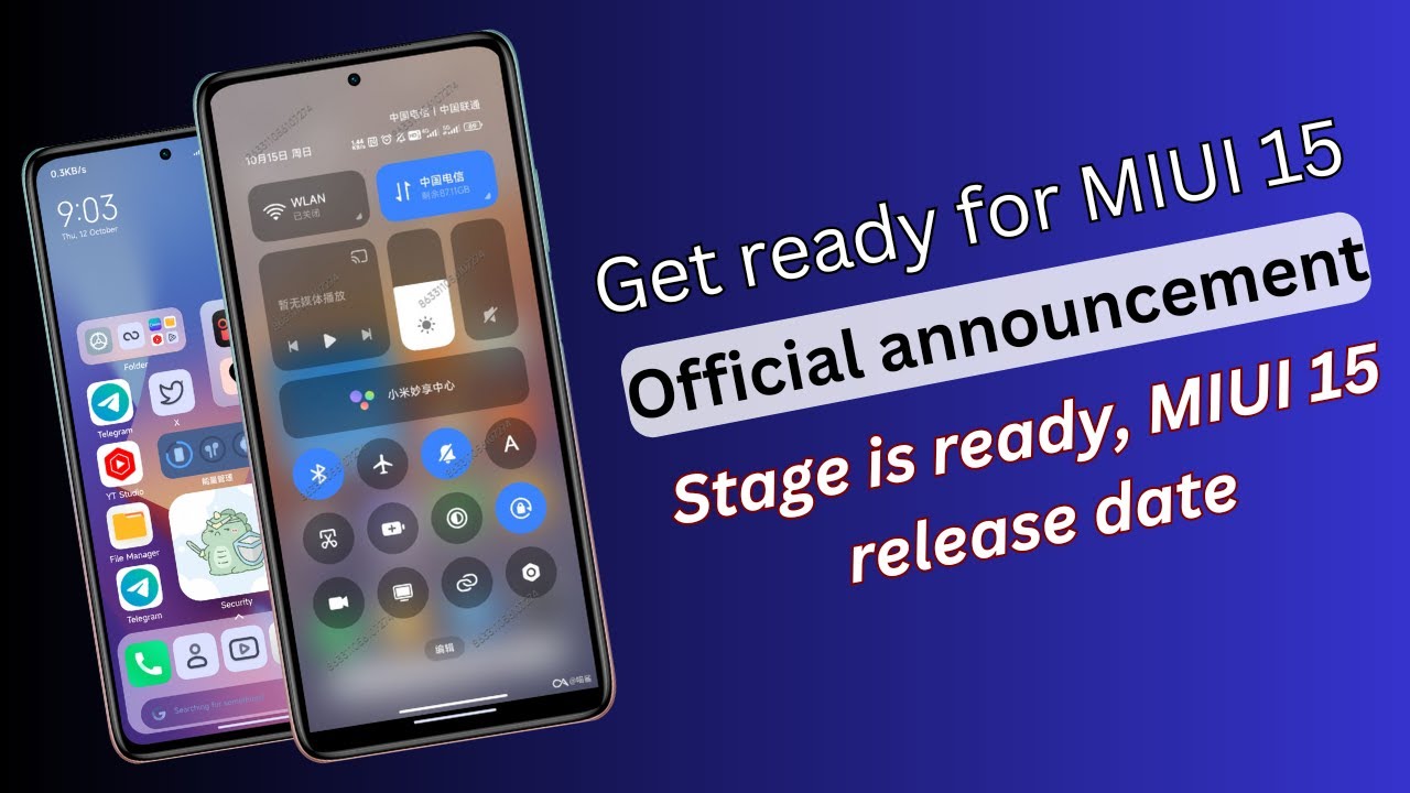 Get ready for MIUI 15 launch - Stage is ready for MIUI 15 and Xiaomi 14 ...
