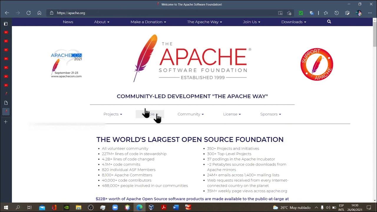 Instalación Apache y PhP en Centos7 para principiantes. - YouTube