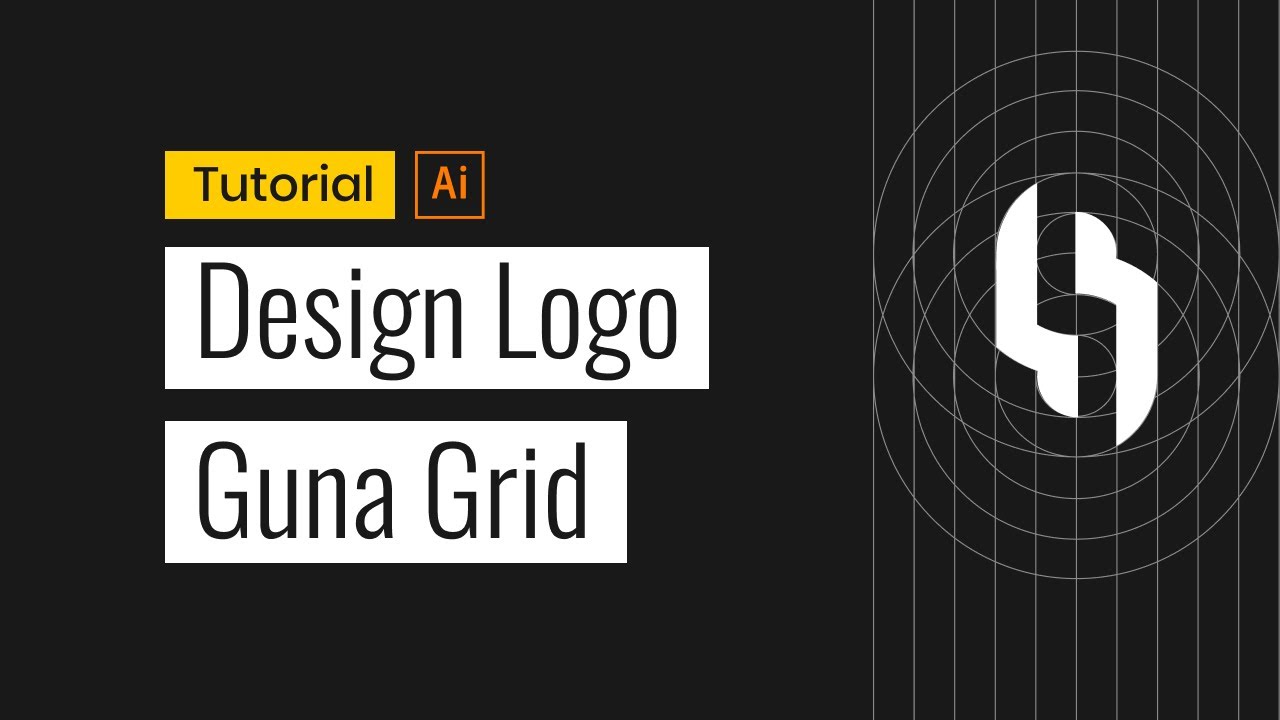 Tutorial Reka Logo Menggunakan Adobe illustrator (Kaedah Grid) - YouTube