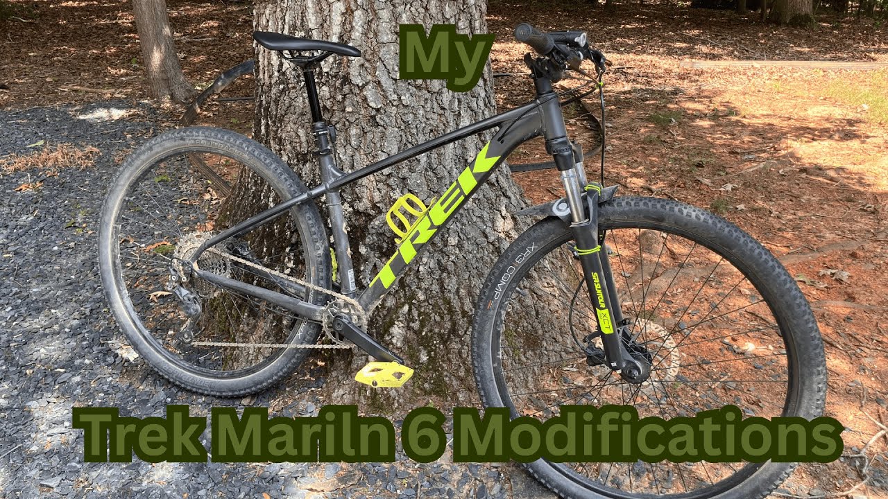 My Trek Marlin 6 Mods - YouTube