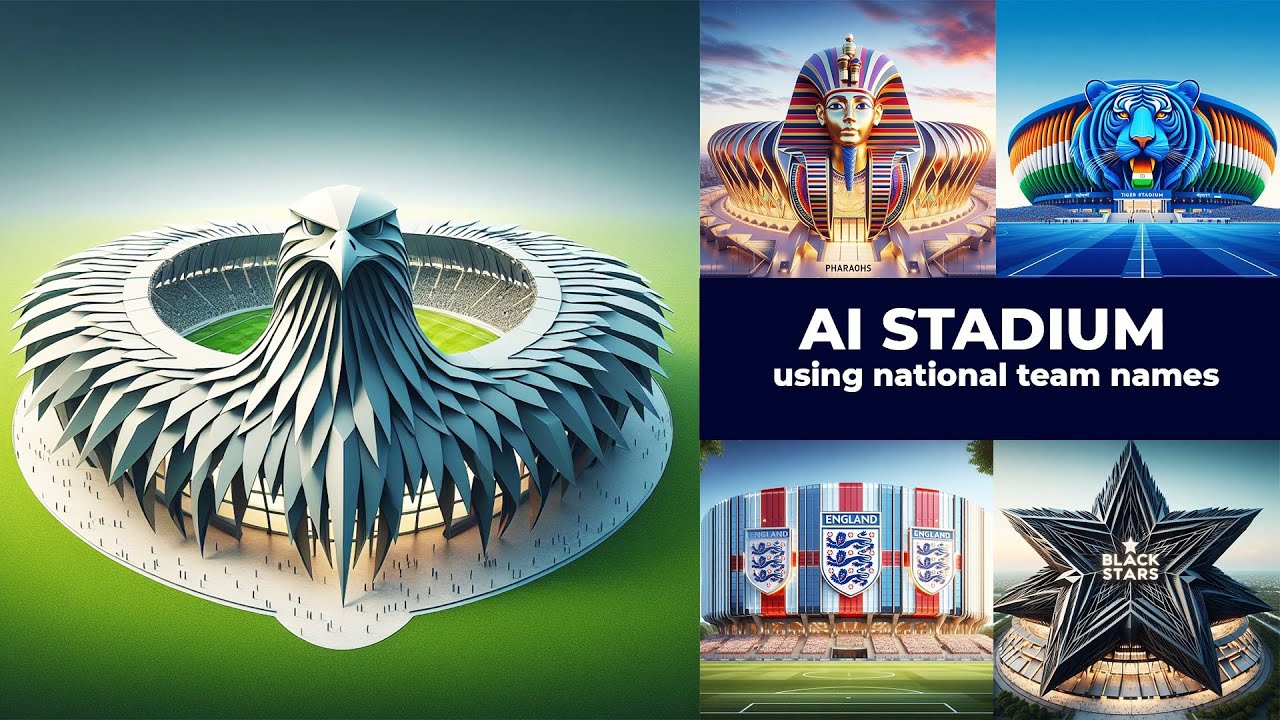 AI Creates National Team Stadiums: The Most INSANE AI-Made Stadiums You ...
