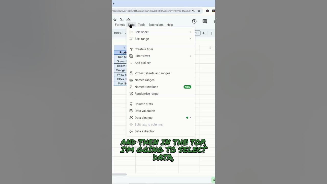 How to Sort Alphabetically in Google Sheets - YouTube
