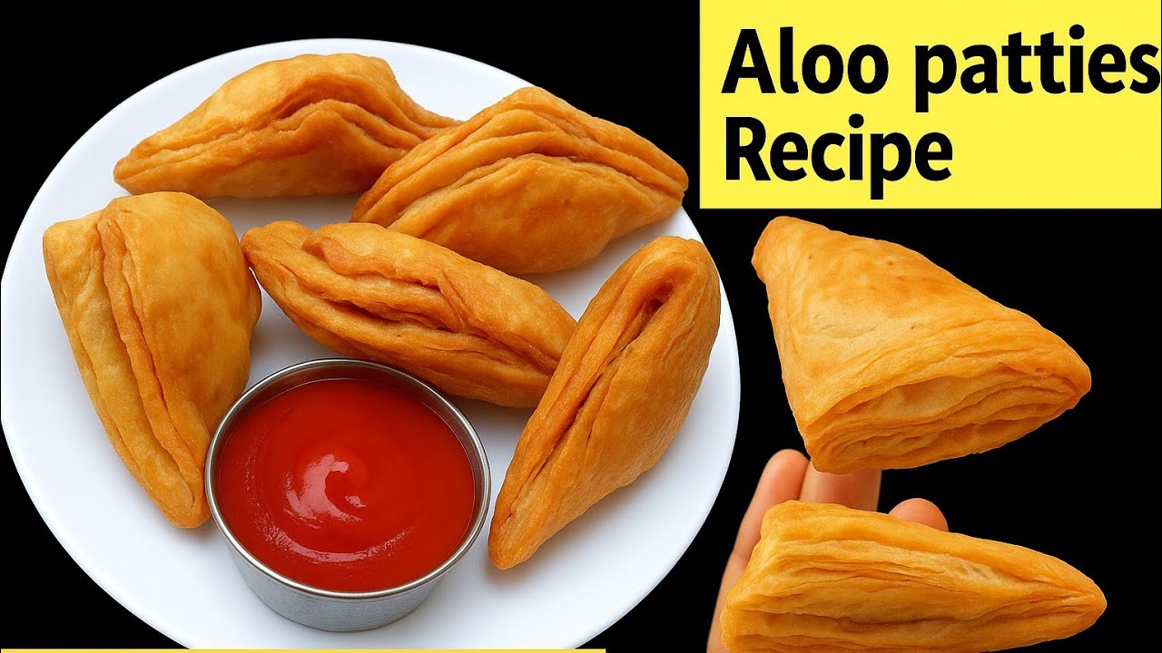 Crispy Aloo Patties | Aloo Patties l Patties Recipe l Aloo Patties ...