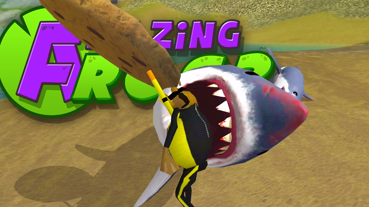 Amazing Frog ★ SWINDON ON SEA & SHARK COOKIES | Amazing Frog Gameplay ...