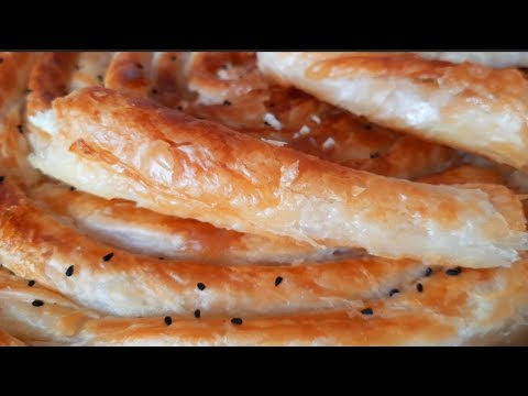 Ben Hayatımda Böyle Güzel Açılan Hamur Görmedim❗️Katı Yağ Yok❗️En Kolay Çıtır Çıtır el açması börek