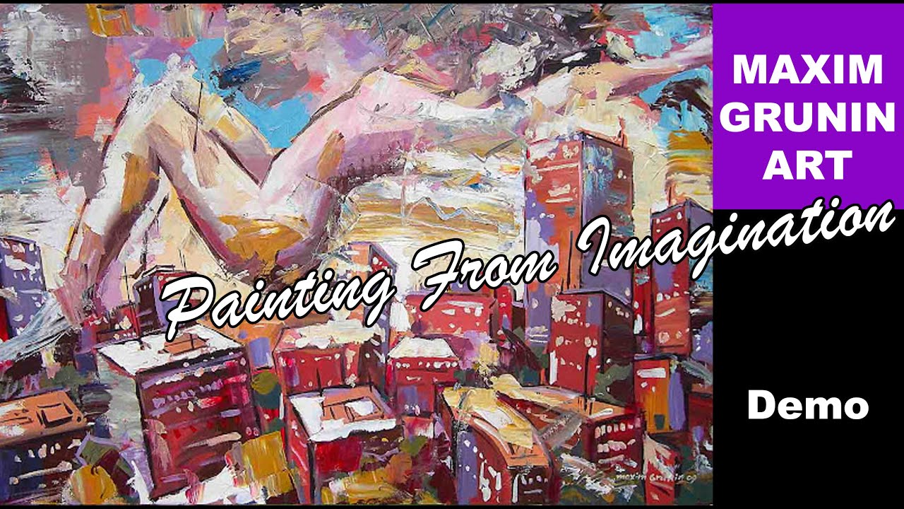 Maxim Grunin figurative painting - YouTube