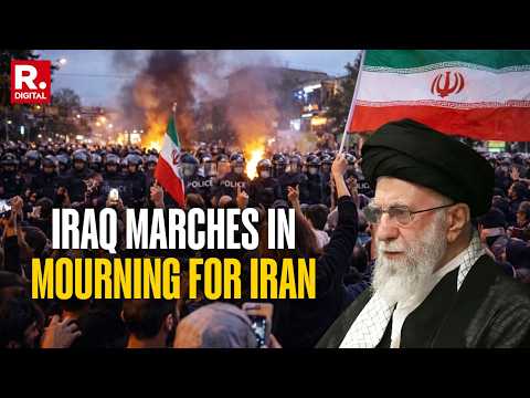 Israel-Iran War: Pro-Iran Protestors March Against Trump After Khamenei's Death | Trump-Netanyahu