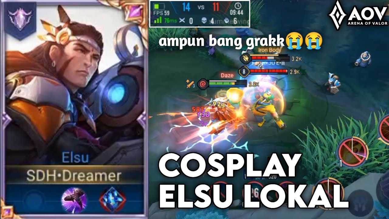 Cosplay Elsu Lokal | Arena of Valor | Liên Quân | RoV - YouTube