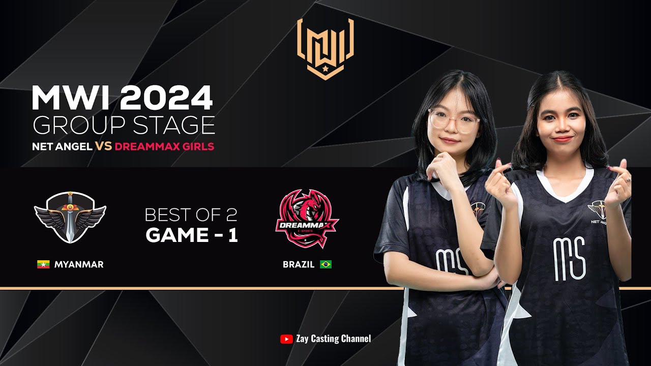 [Game - 1] Net Angels vs DreamMax Girls | MWI 2024 - YouTube