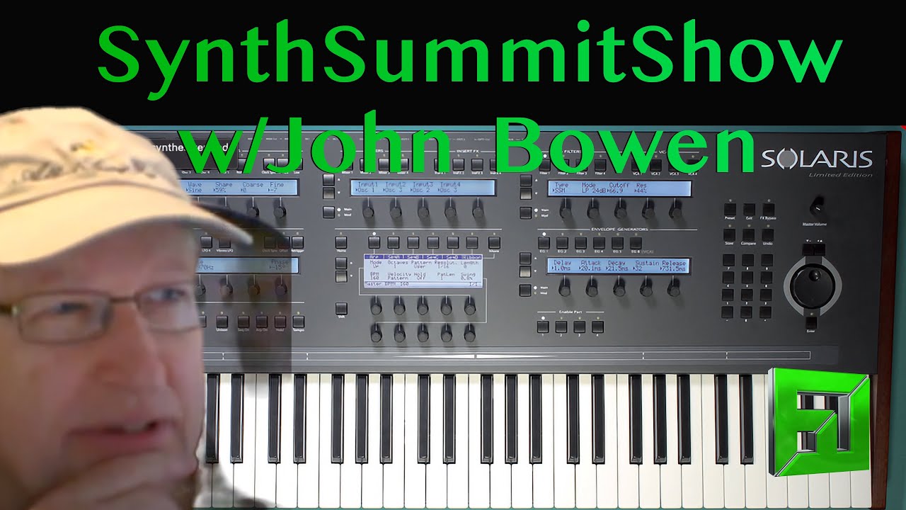 The SynthSummitShow episode 18: John Bowen synth designs creator of the ...