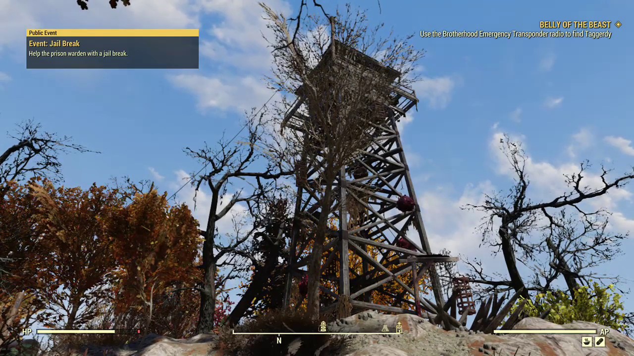 Fallout 76: Where to find the key for the safe at North Kanawha Tower ...