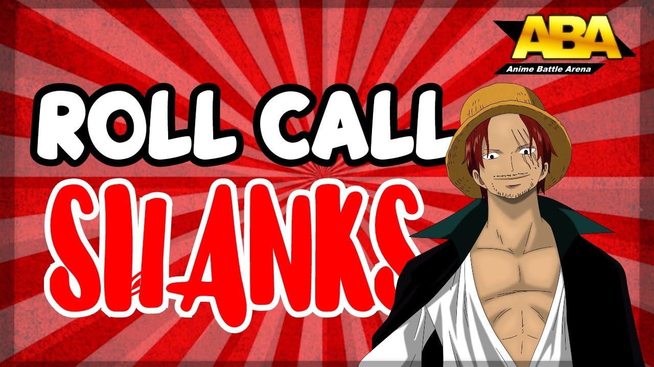 SHANKS | ABA Roll Call | Anime Battle Arena | ROBLOX - YouTube