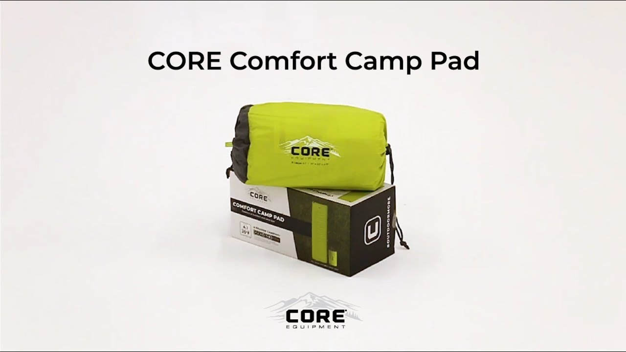 CORE Equipment 4 Season Insulated Sleeping Pad Setup - YouTube