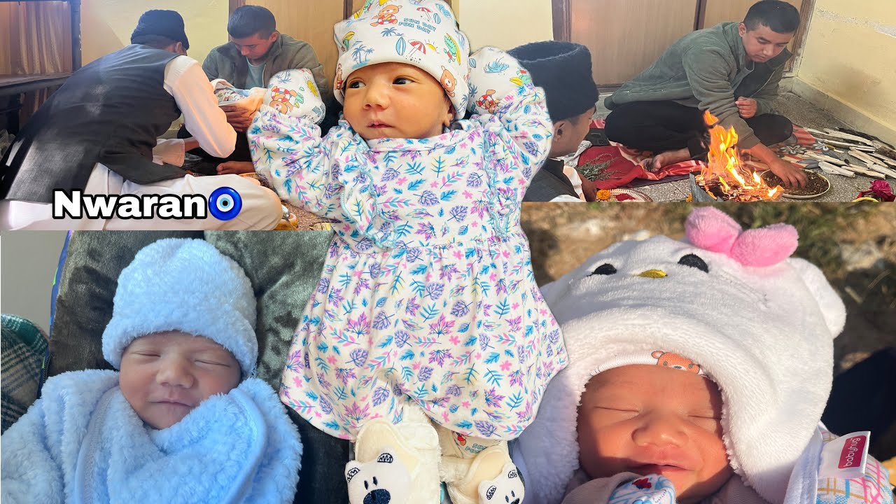 Newborn Nwaran 🥰 || Revealing Baby Name And Face 🤗😍#nepalivlog # ...