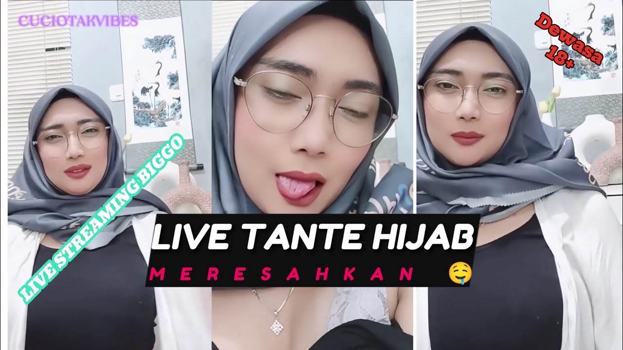 LIVE STREAMING BIGGO TANTE MUDA TELAN. JANG 18+ - YouTube