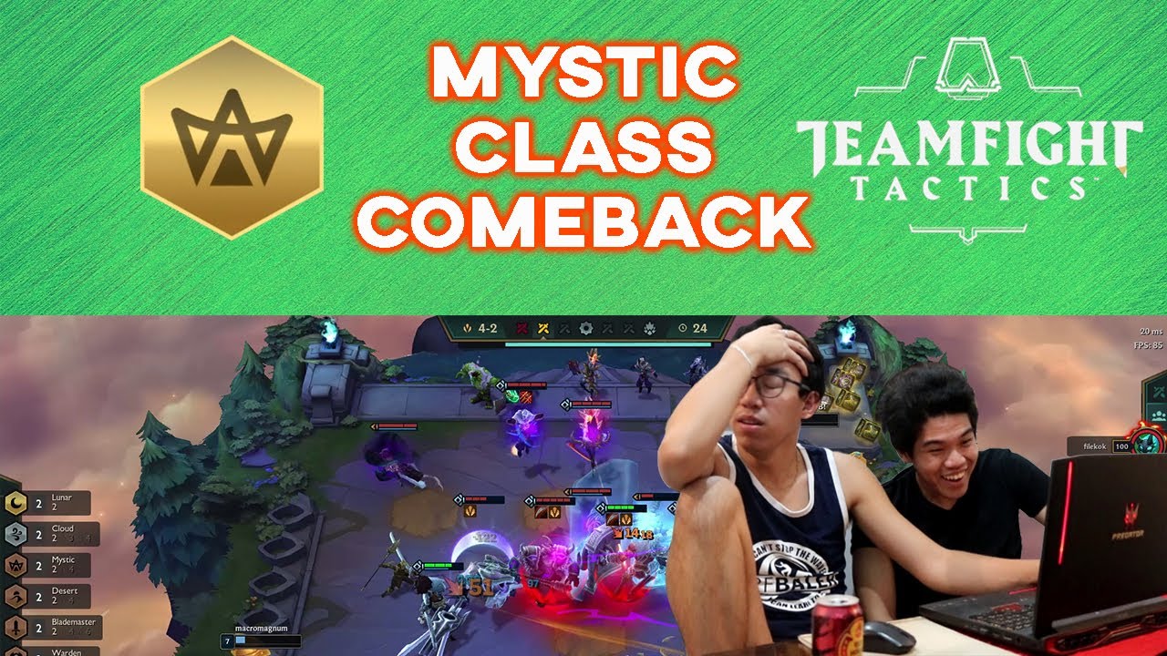 Mystic Class Comeback - League Of Legends Teamfight Tactics - YouTube