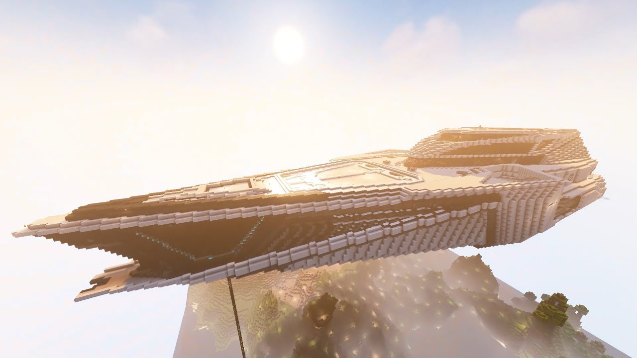 Minecraft: Star Citizen Origin 890 Jump (in survival) - YouTube