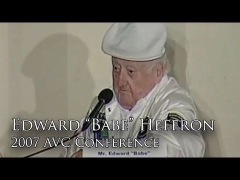 Pvt Ed 'Babe' Heffron of the Band of Brothers, "The Angry Dutch Woman ...