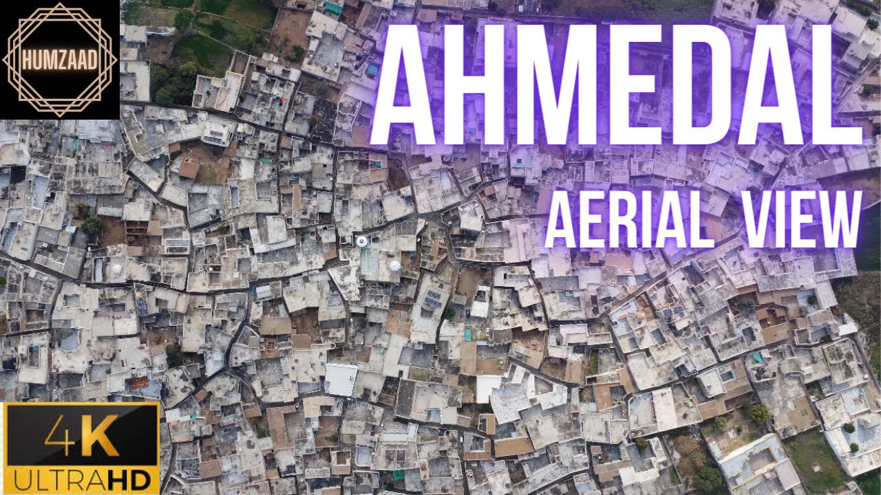Ahmedal Aerial View | Punjab Village Drone View |Pakistan Drone Footage | 4K - YouTube