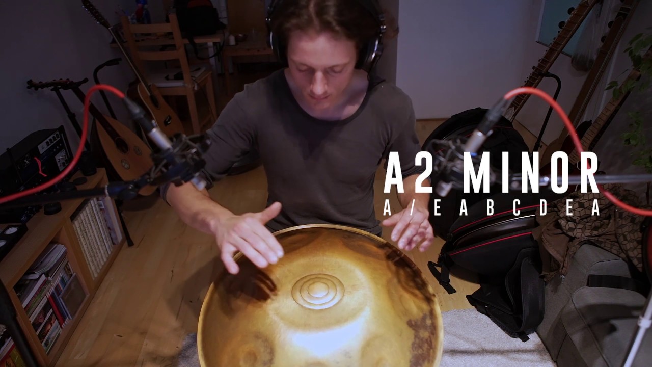 Seed handpan - A2 minor bronze pan (432 Hz JI) - YouTube