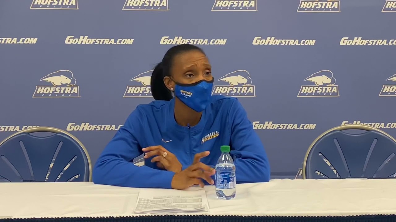Wbb Hofstra Postgame Press Conference Vs William And Mary 1 21 22