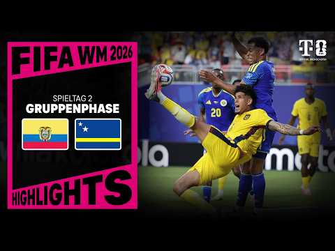 Ecuador - Curaçao | Highlights FIFA WM 2026 | MAGENTA TV