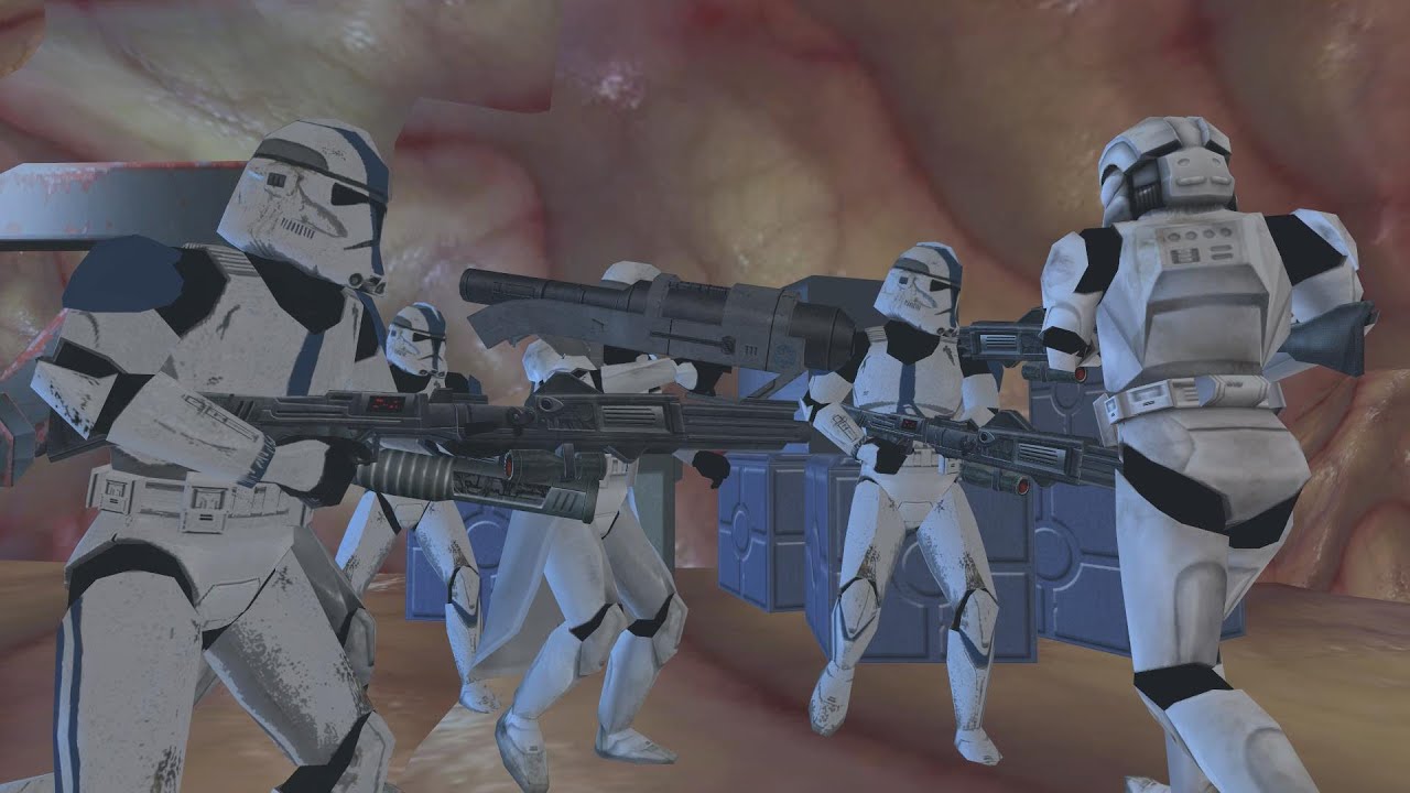 SW Battlefront 2 Mod Review - Sarlacc Interior - YouTube