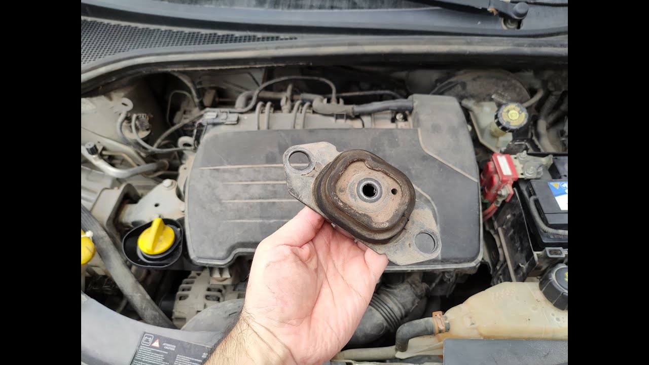 Renault clio engine mount - YouTube