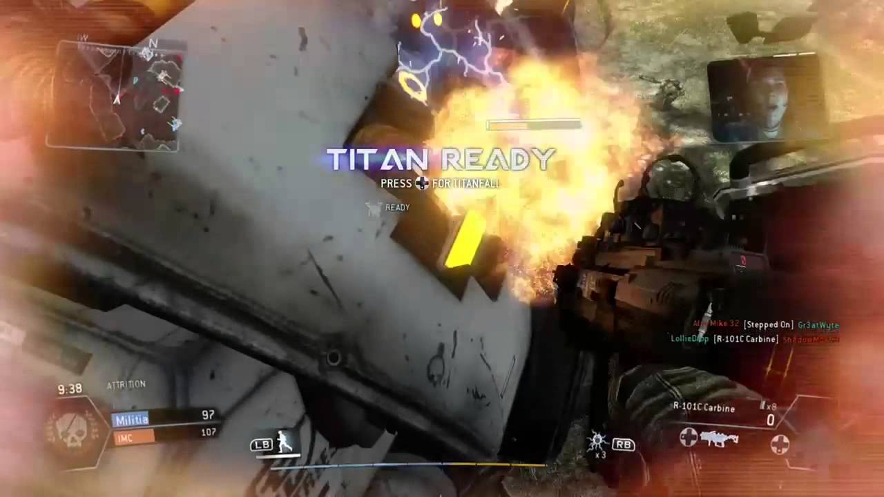 Titanfall epic drop - YouTube