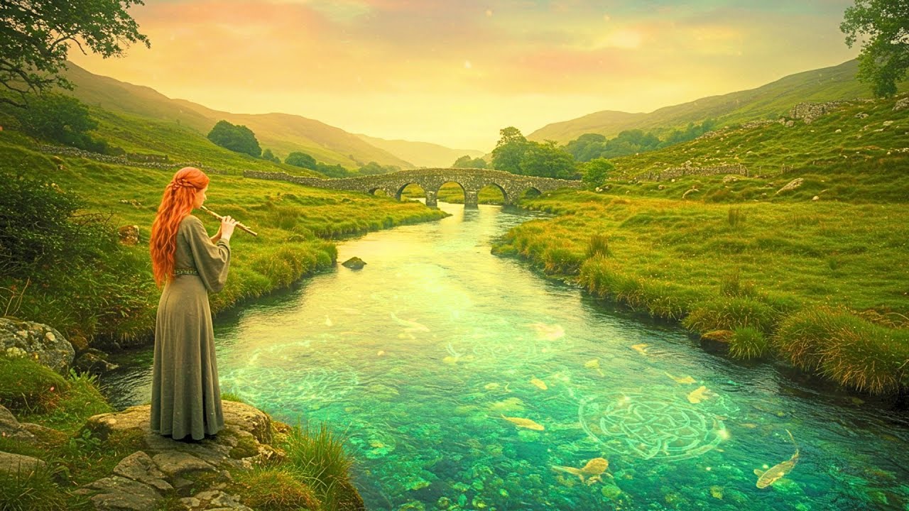 Celtic Music: Magical Irish Flute in a Fairy-Tale Valley 🌿 - YouTube