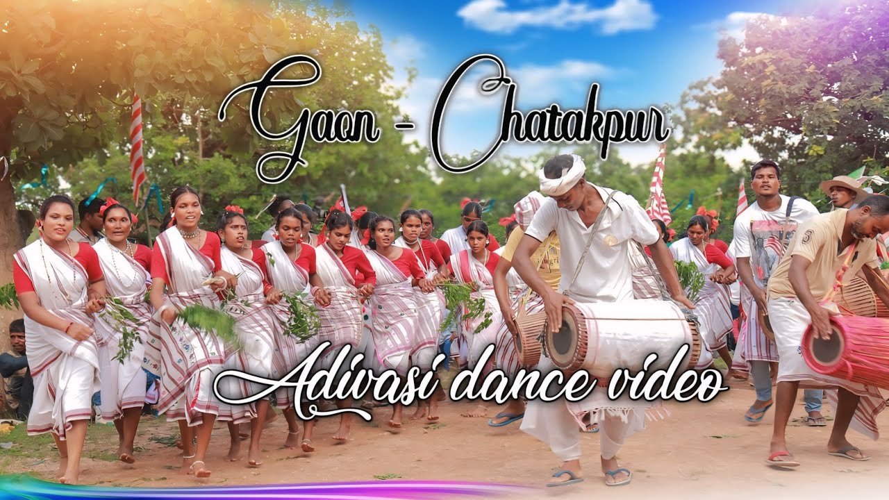 Adivasi dance video ll Vishva Aadivasi Divas ll gaon chatakpur ...