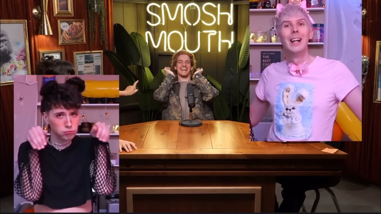 smosh cast collectively discovering dan and phil | smosh and dan and ...