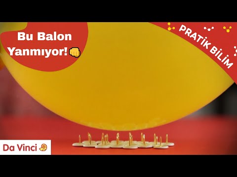 Yanmayan Balon Yapıyoruz 🎈💥  | Pratik Bilim | Da Vinci TV Türkiye