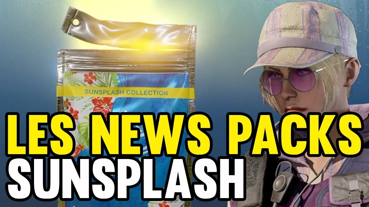 OUVERTURE NOUVEAUX PACKS "SUNSPLASH" - Rainbow Six Siege - YouTube