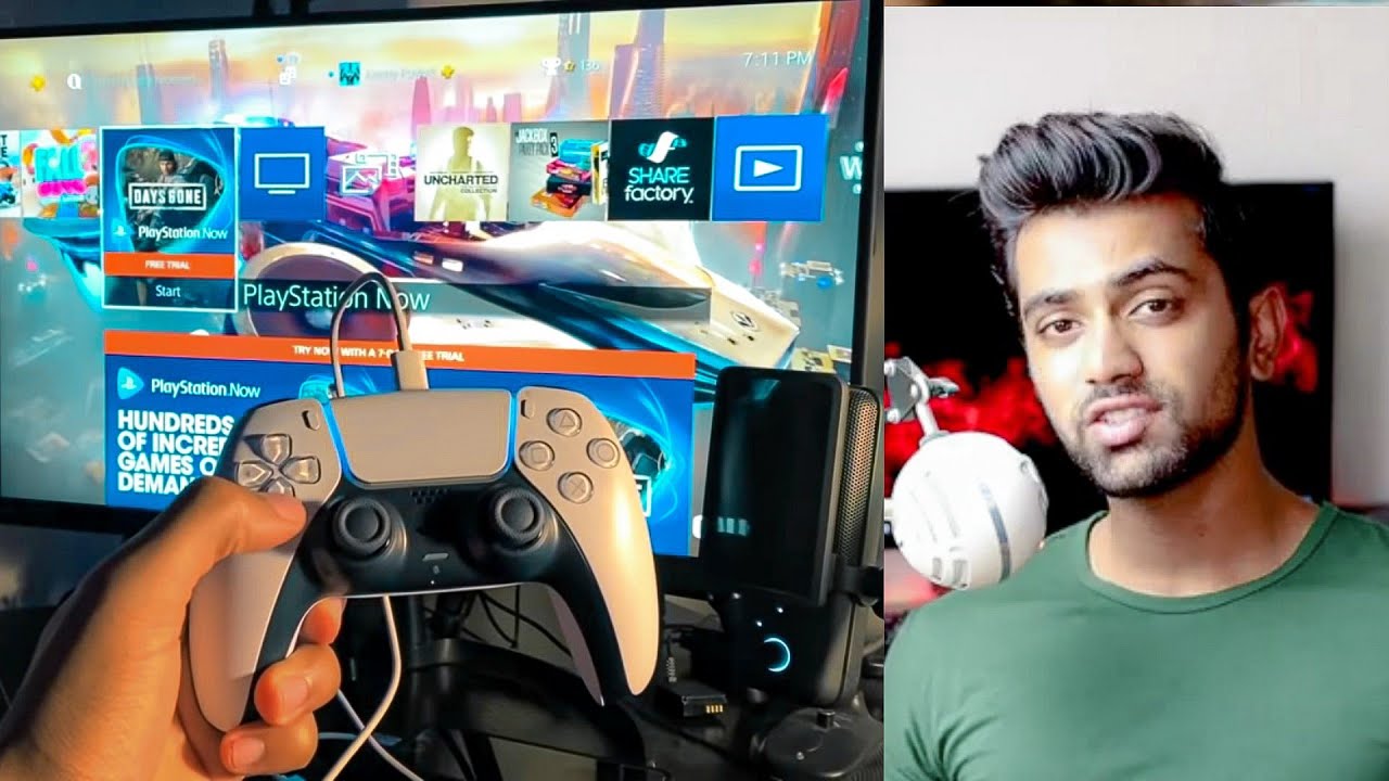 Can You Use PS5 Dualsense On A PS4 urdu hindi YouTube