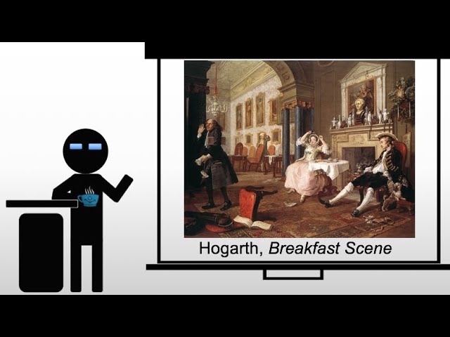 The Breakfast Scene Hogarth The Story In Paintings: Hogarth's Marriage