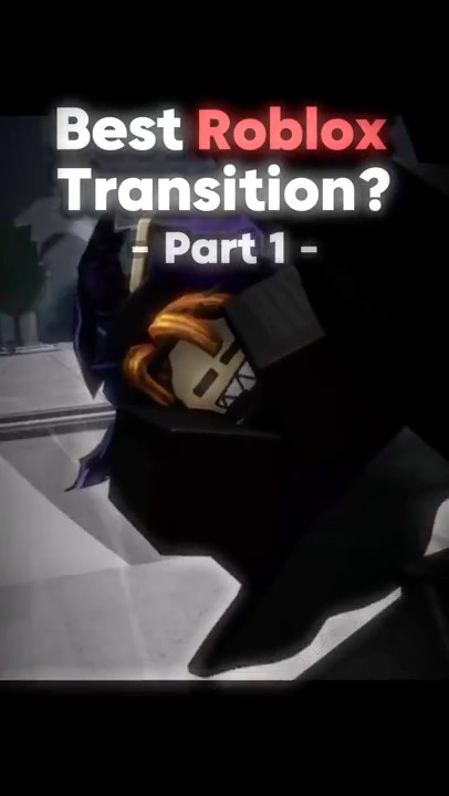 The BEST Roblox Transition? | Part 1 #roblox #tsb #transition - YouTube