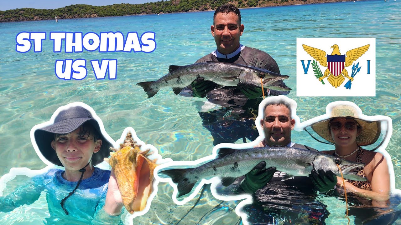 PRIMER DIA DE PESCA SUB EN ST THOMAS ISLAS VIRGENES #SPEARFISHING # ...