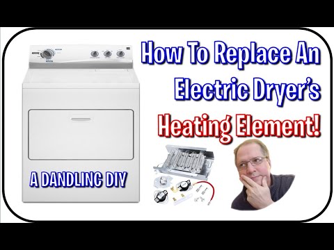 Dryer won't heat!? How To Remove/Replace an Electric Dryer Heating ...