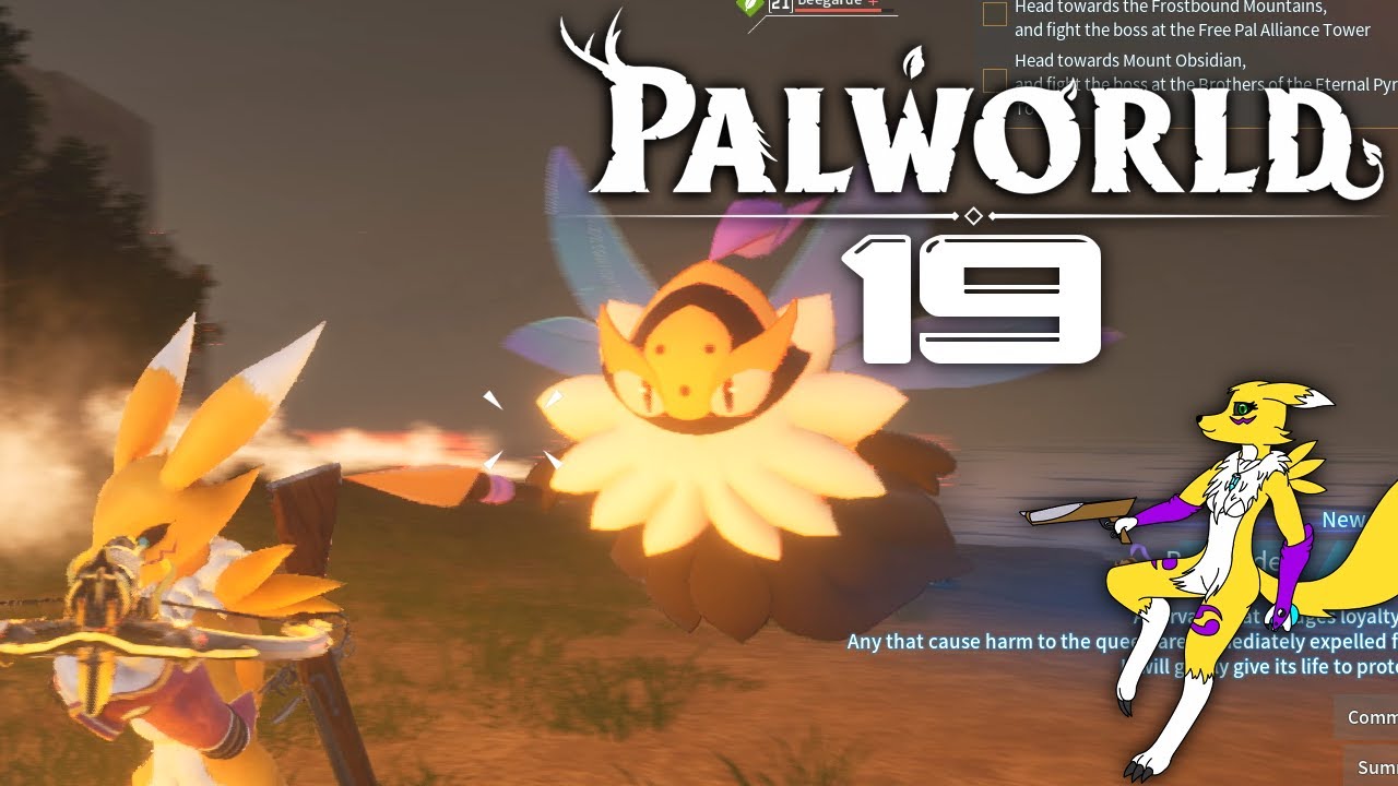 Palworld #19 - Soo Many Bees - YouTube
