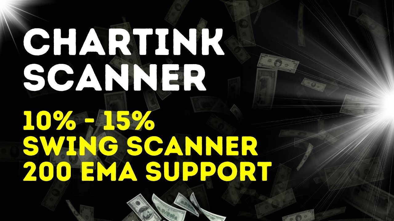 Best chartink screener for swing trading 200 EMA Support Scanner - YouTube