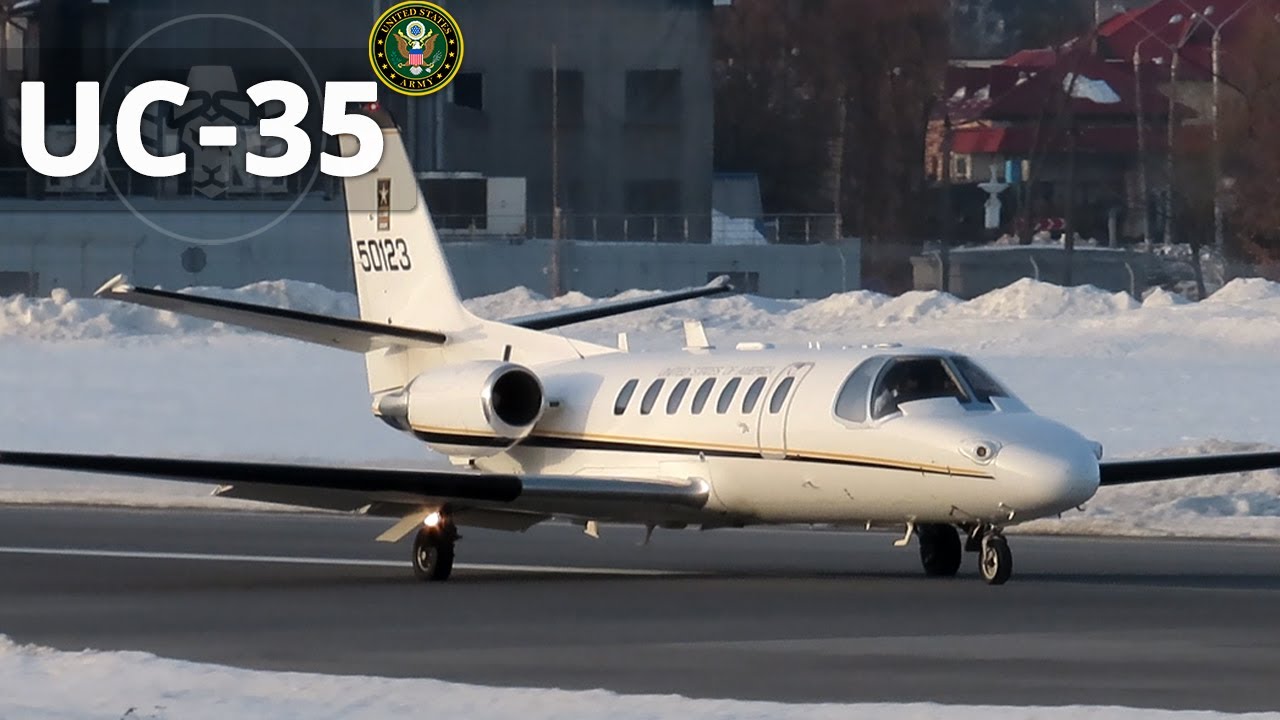 Spotting in Lviv | Cessna UC-35A Citation Ultra (US - Army) + (B738 ...