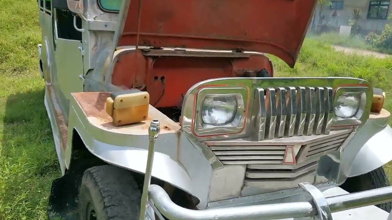DIY, Vintage Jeepney in The Philippines Restoration Project - YouTube