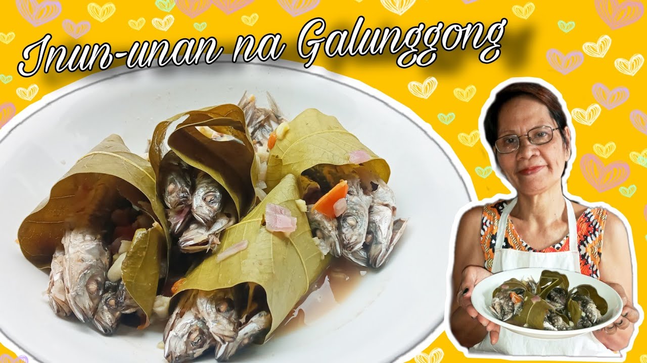 HOW I COOK INUN-UNAN NA GALUNGGONG? • MAMITA'S COOKING VLOG - YouTube