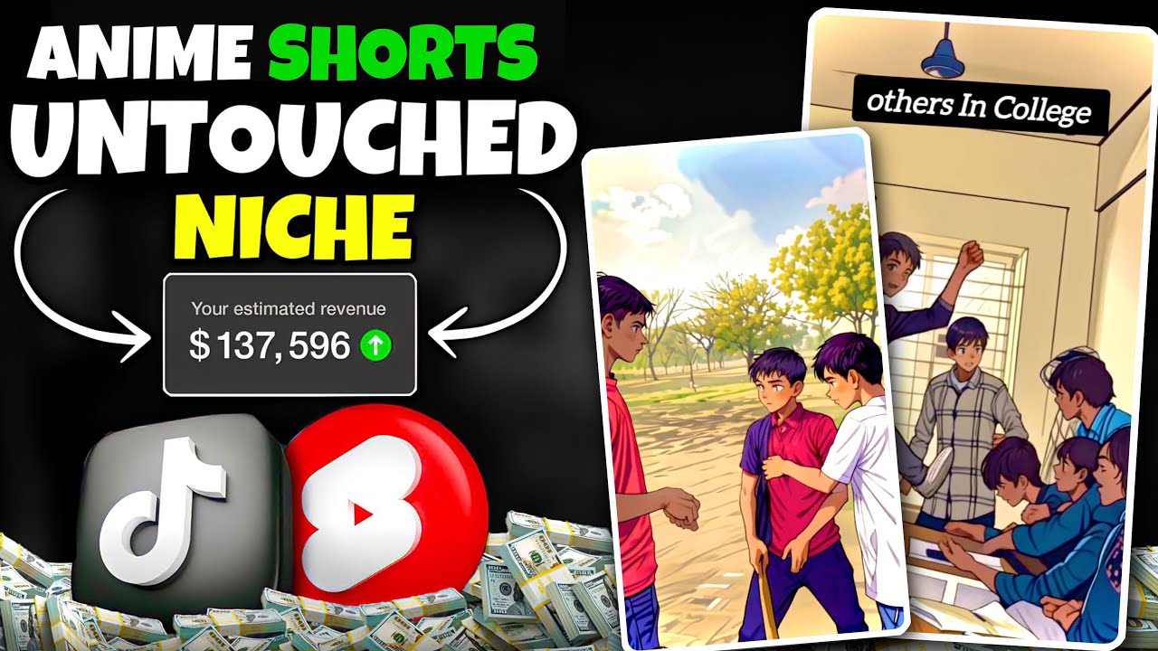 Turn Chinese App Videos into Anime & Reupload as YouTube Shorts | Easy ...
