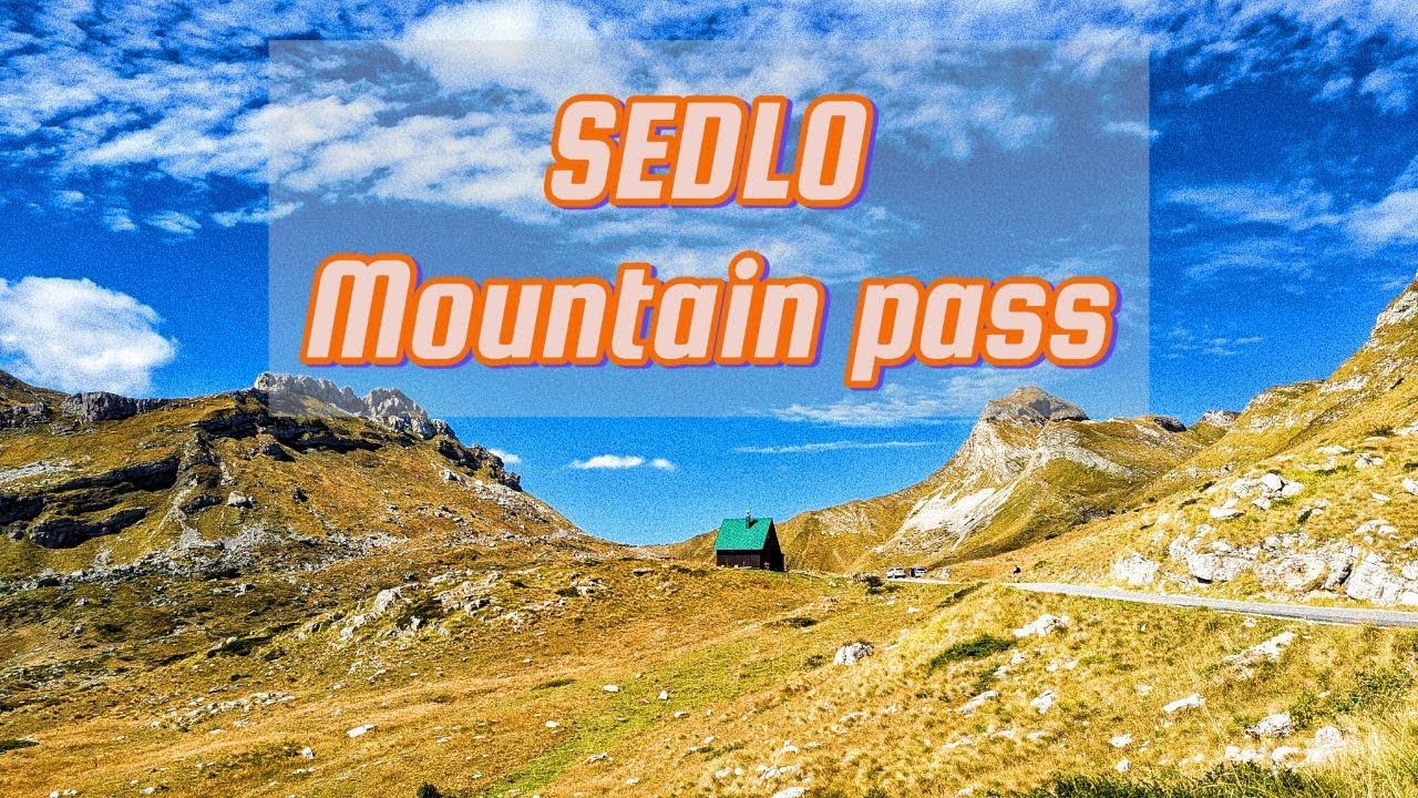 Mountain pass Sedlo | Autumn in Durmitor National Park, Montenegro ...