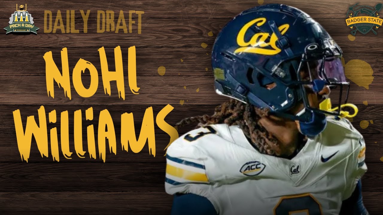 Packers Draft Primer - Nohl Williams - CB - California - YouTube