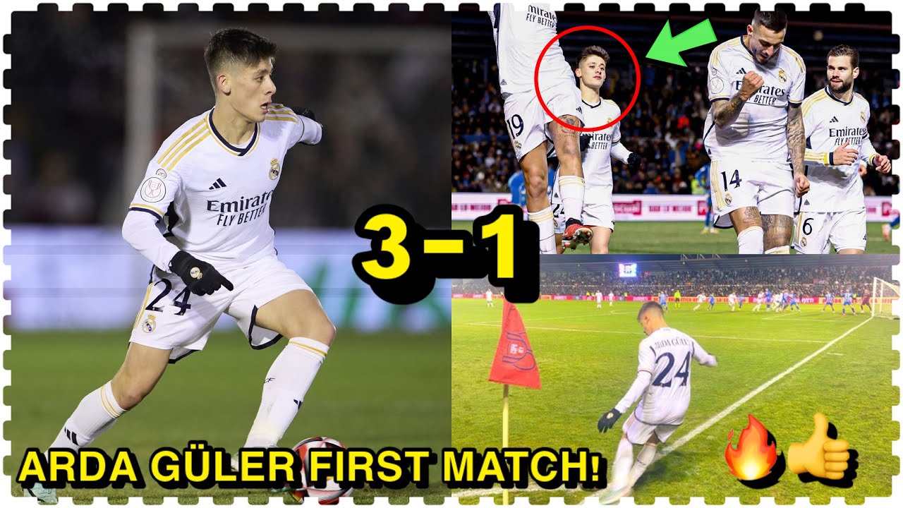 ARDA GÜLER UNBELIEVABLE DEBUT AGAINST ARANDINA!🔥, Highlights & All ...