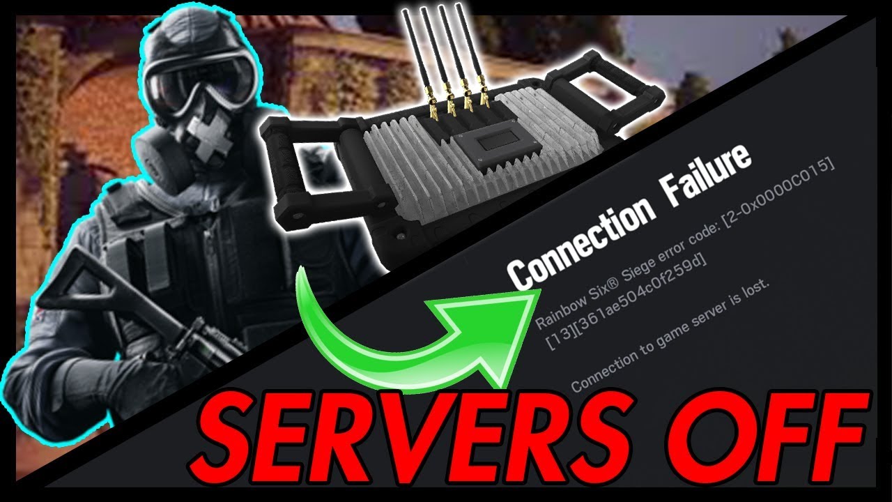 Turn OFF The Servers In Rainbow Six Siege - YouTube