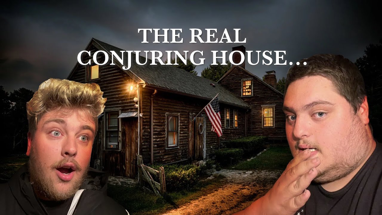 I Spent a Night in the Real Conjuring House - YouTube